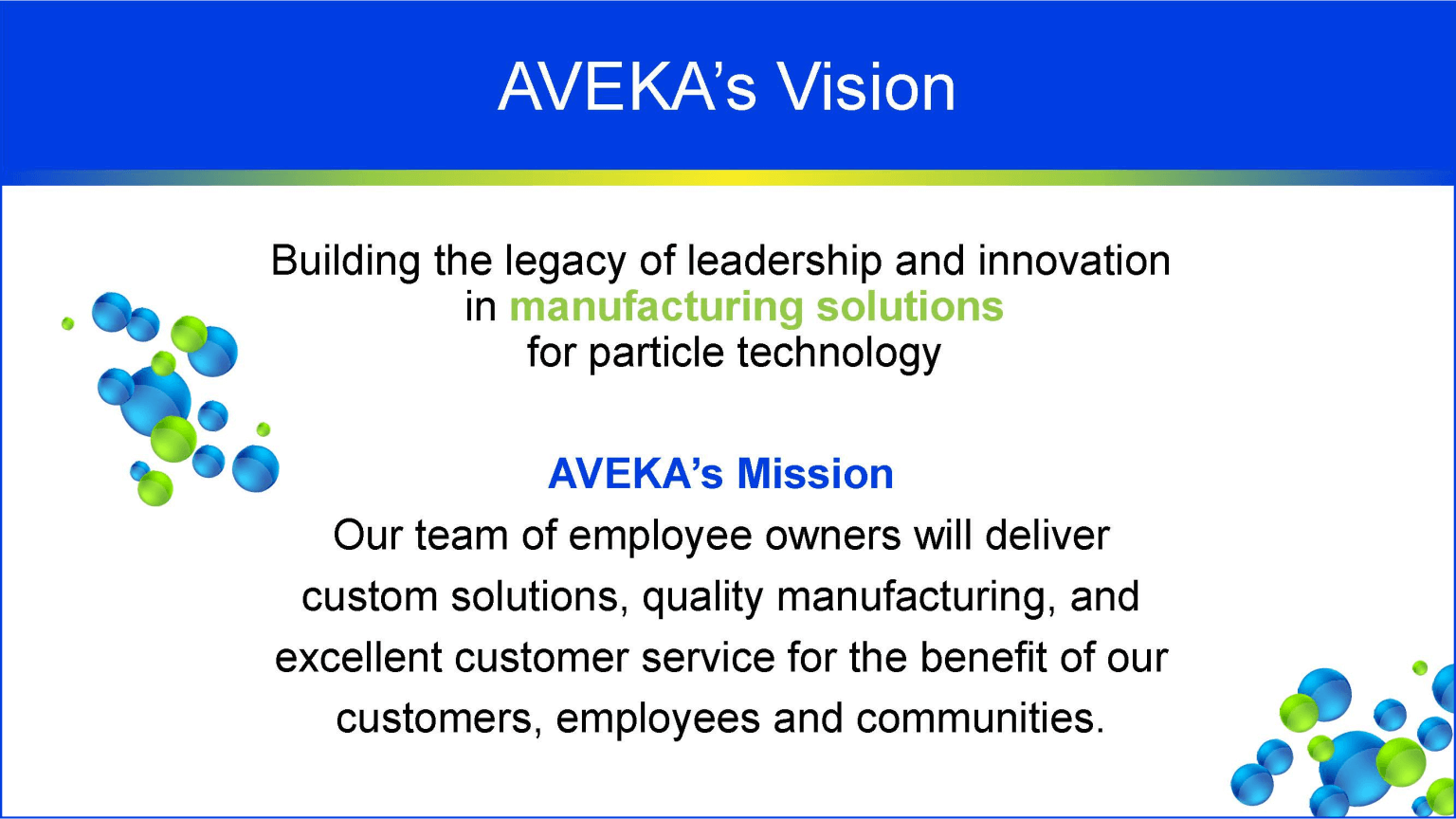 Toll Processing | Particle Processing R&D | AVEKA